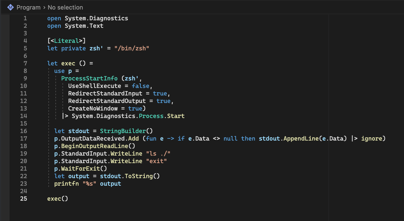 System.Diagnostics.Process.StandardInput.WriteLine does not work properly on macOS. · Issue ...