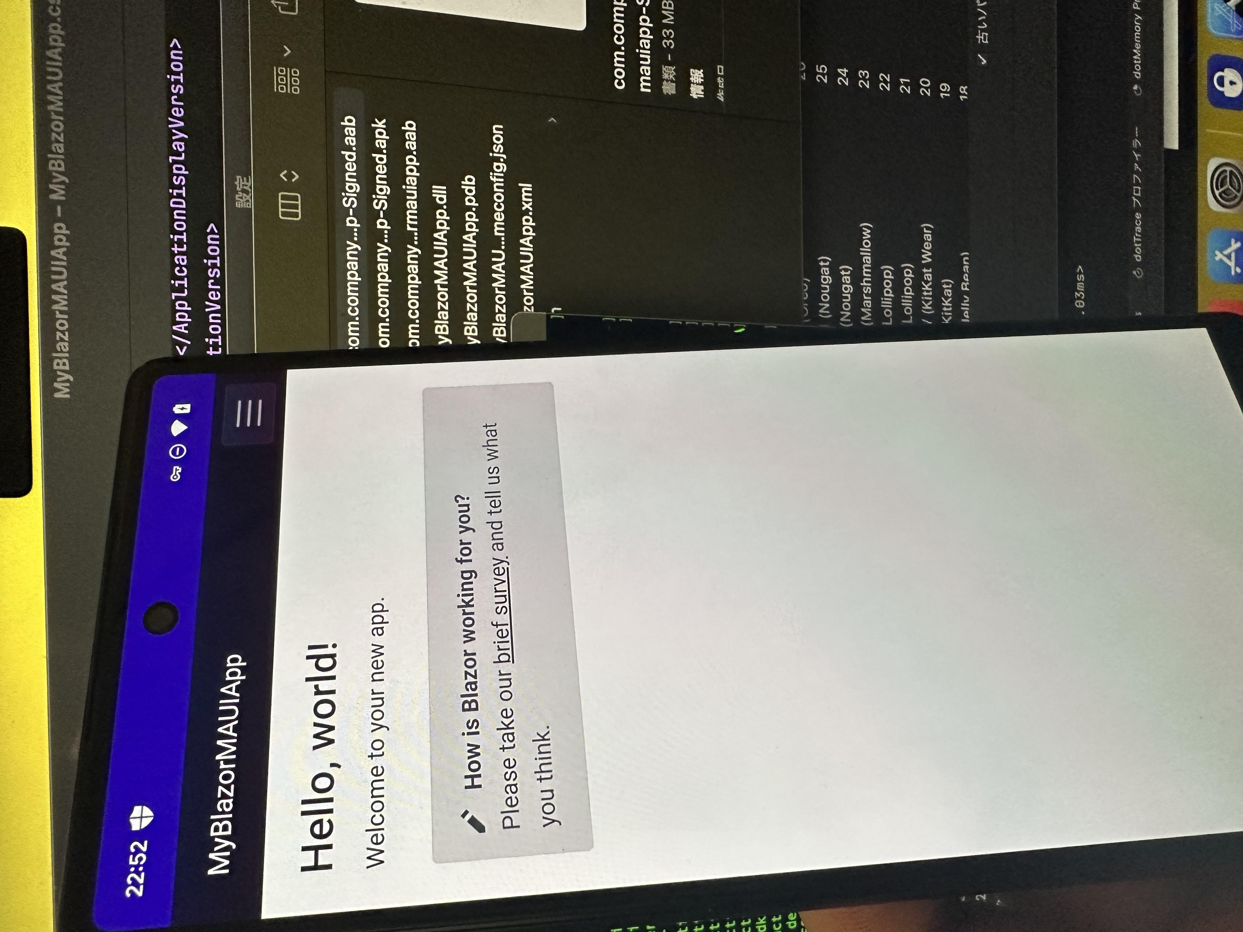 `uncaught Referenceerror Blazor Is Not Defined Source 0000 `on Physical Android