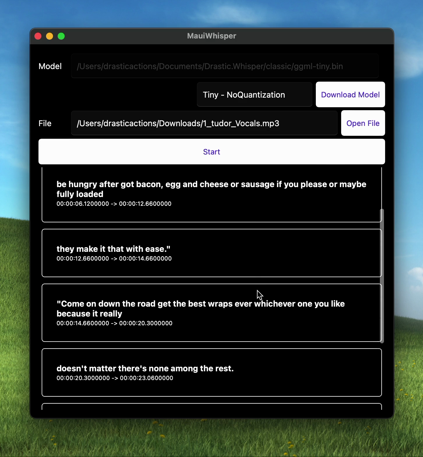 GitHub - drasticactions/MauiWhisper: a Whisper app in .NET MAUI