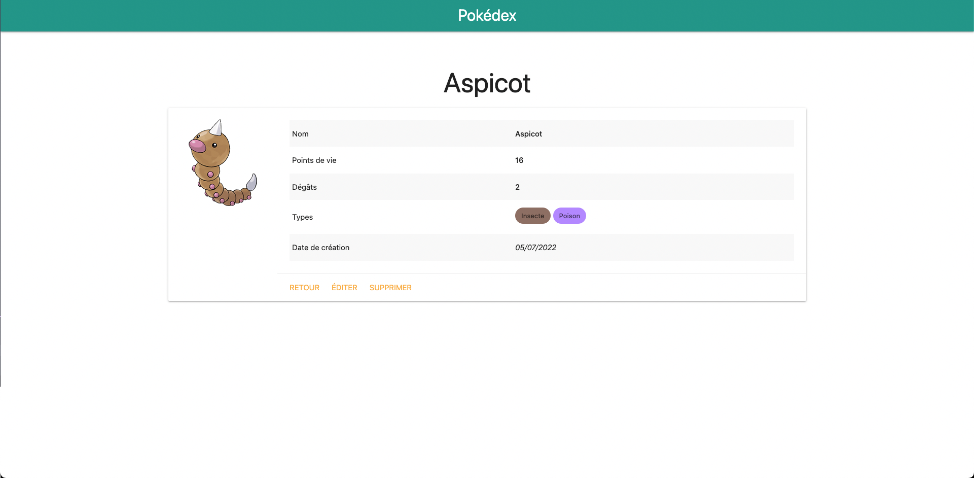GitHub - mena0018/Pokedex-Angular: Réalisation d'une CRUD Application : Pokémons avec Angular.