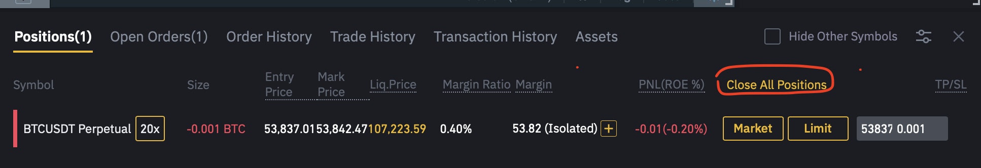 Is there a Way to Close all Positions on Binance? · Issue #9095 · ccxt/ccxt · GitHub