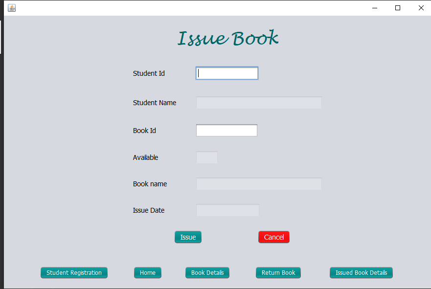 GitHub - CHANDRIKA5687/LibraryManagment
