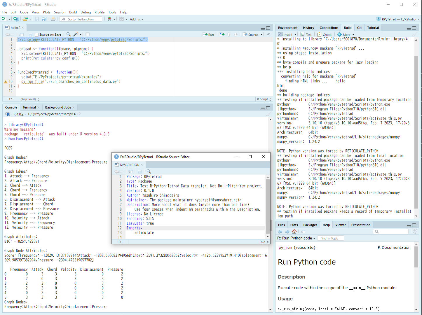 Consideration on utilizing TETRAD from R · Issue #1 · cmu-phil/py-tetrad · GitHub