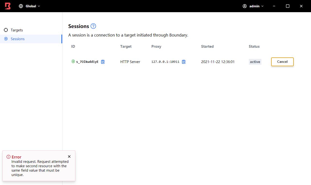 New sessions are getting closed immediatly after 2 weeks of boundary uptime. · Issue #1724 ...