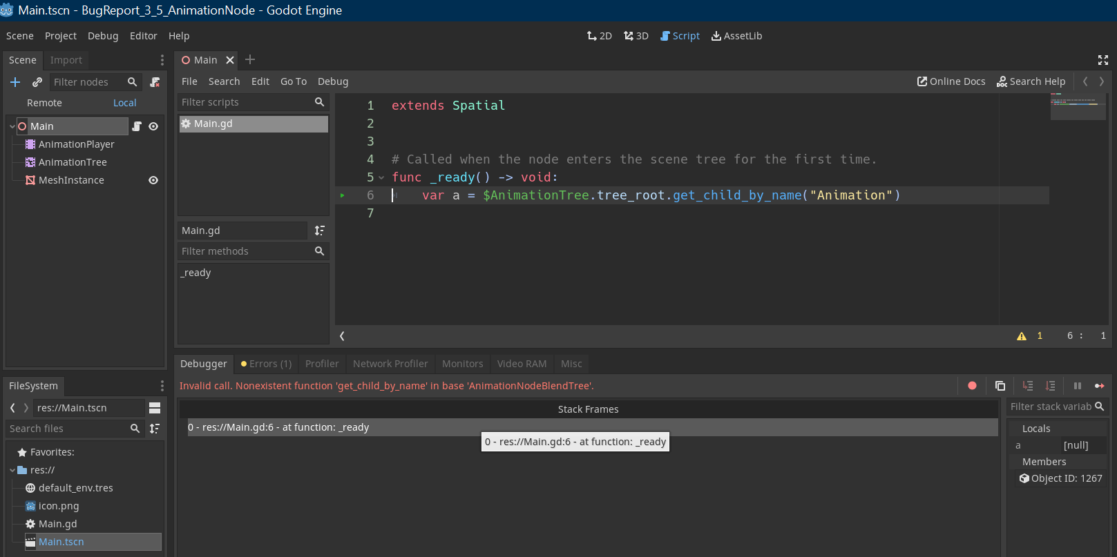AnimationTree.tree_root.get_child_by_name(String) gives "non existing method error" · Issue ...