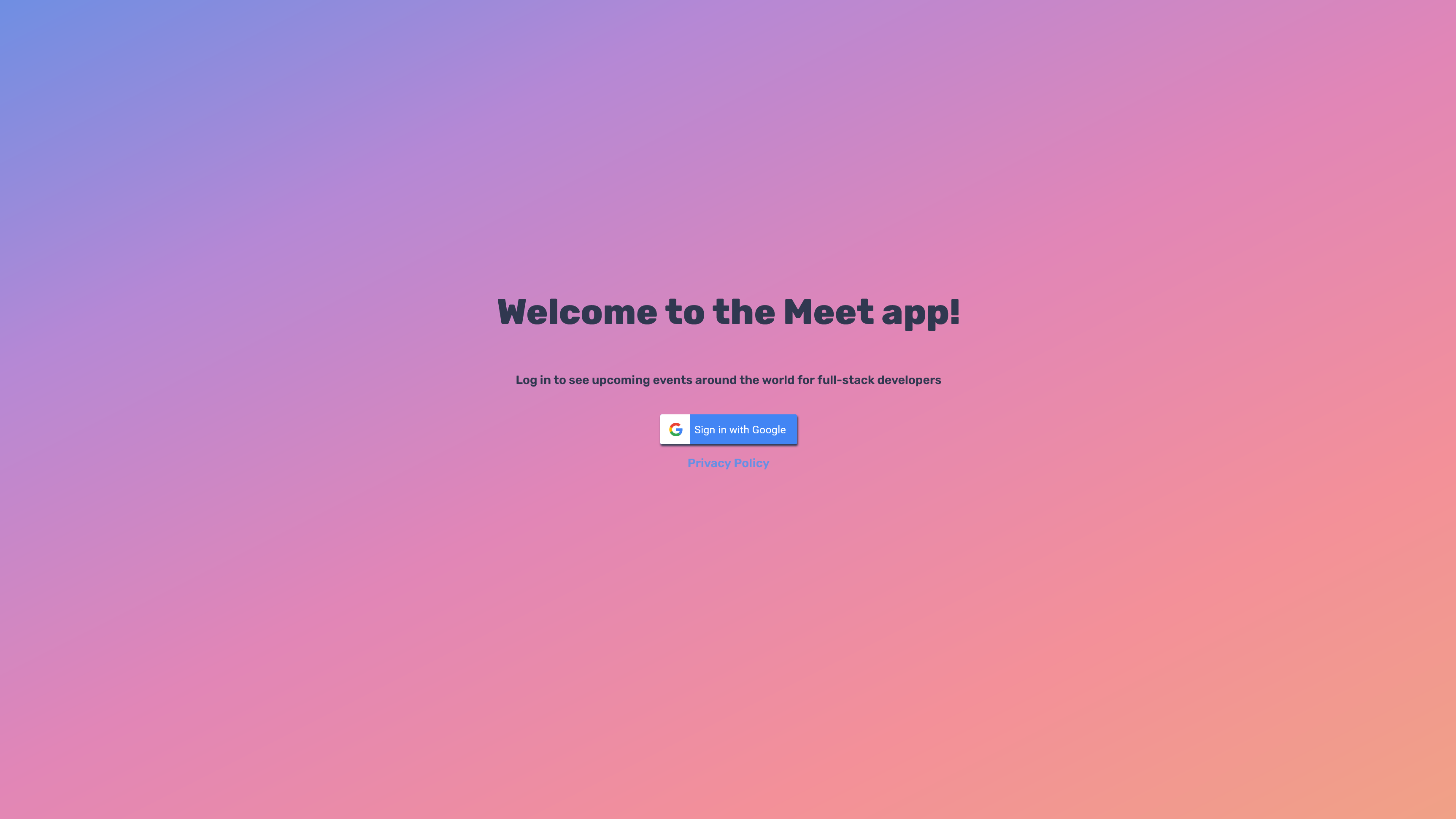 GitHub - nightorb/meet: Serverless PWA built with React following a TDD ...