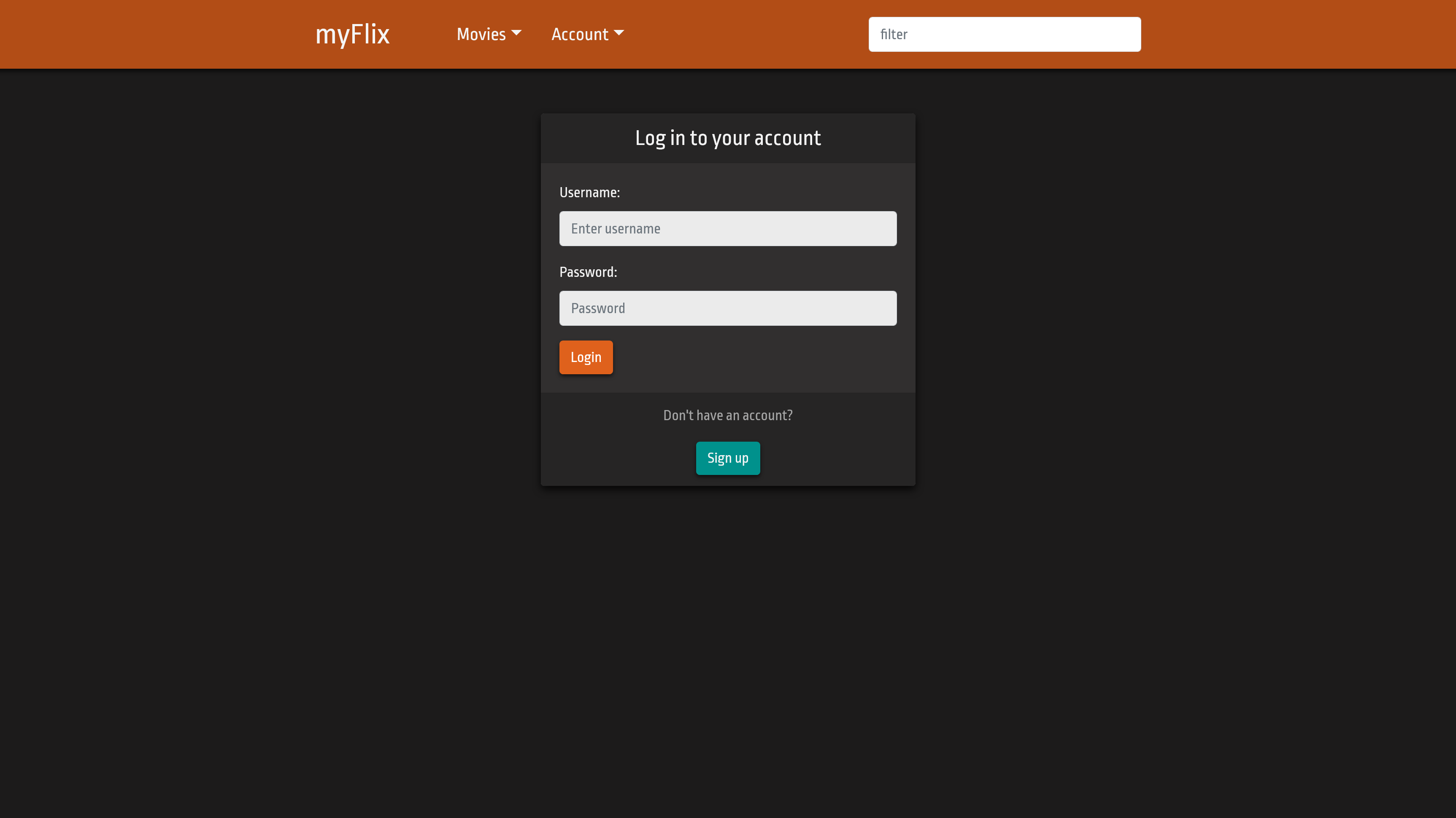 GitHub - nightorb/myFlix-client: SPA with routing, rich interactions ...