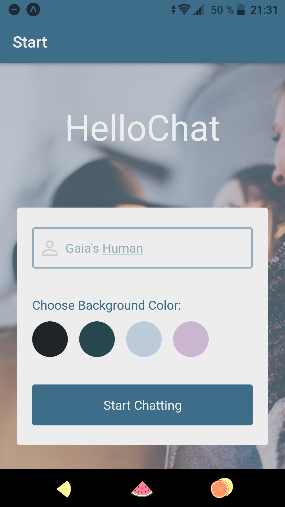 GitHub - nightorb/hello-chat: Chat app for mobile devices built with ...