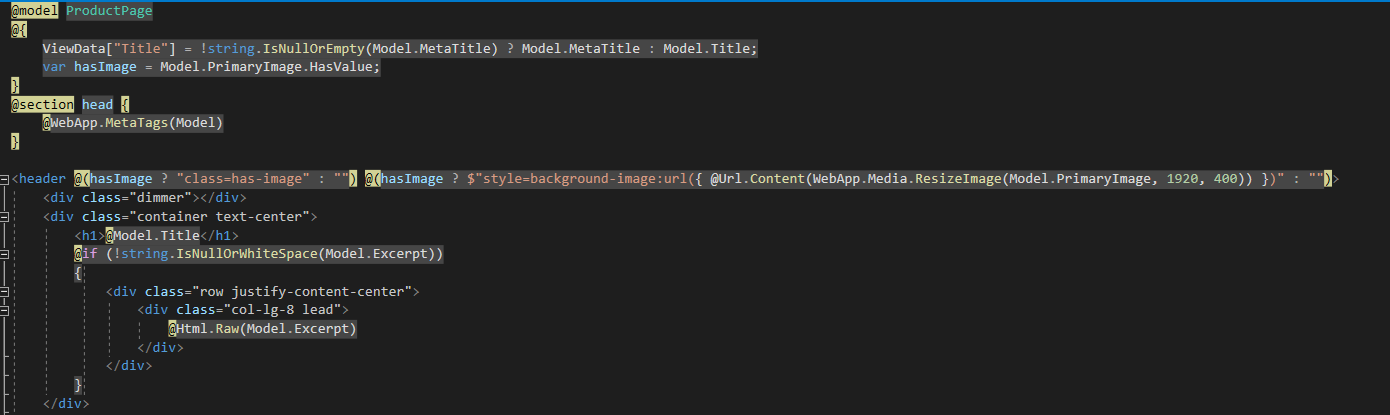 Unable to locate the right view for the custom pagetype · Issue #1414 · PiranhaCMS/piranha.core ...