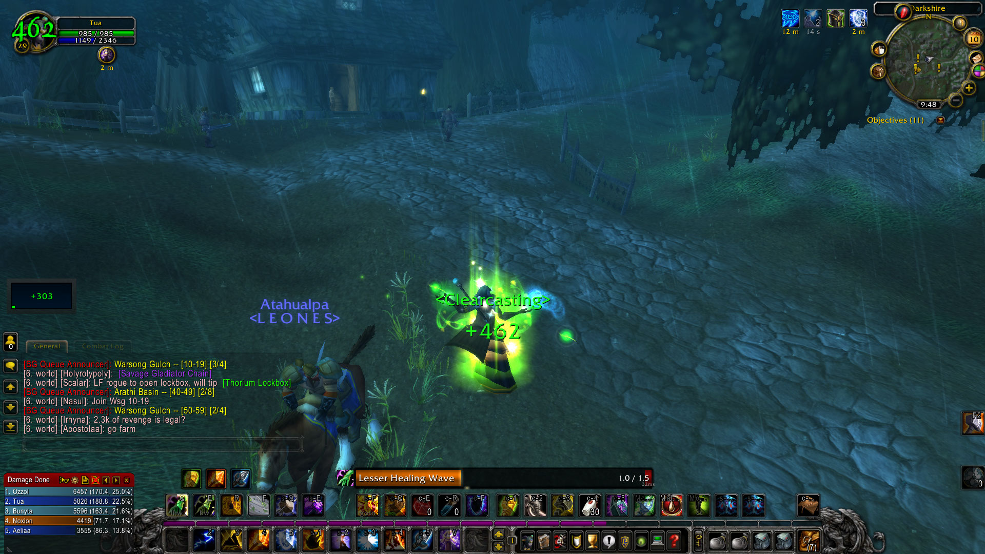 Shaman's Elemental Focus procs on critical heals · Issue #2301 ...