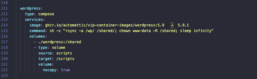 dev-env create using wrong WordPress image tag · Issue #984 · Automattic/vip-cli · GitHub