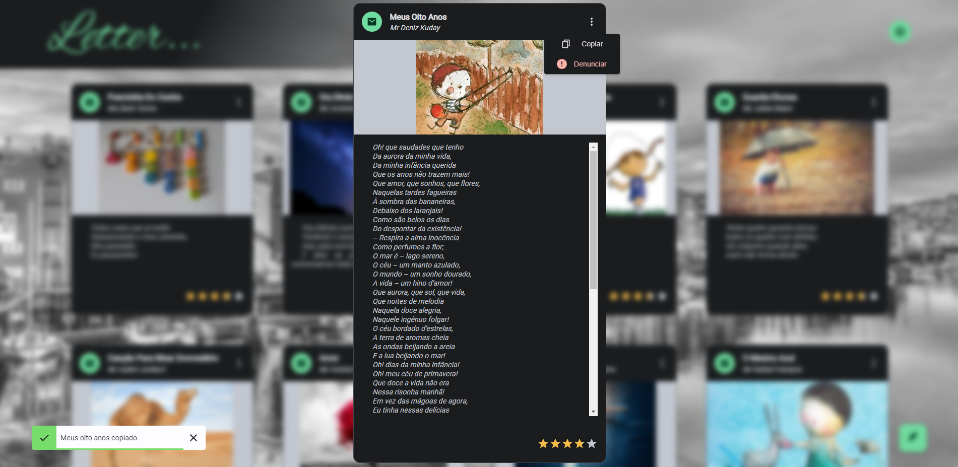 GitHub - SilvioCavalcantiBonfim/letter: ️ Letter tem o objetivo de ser ...