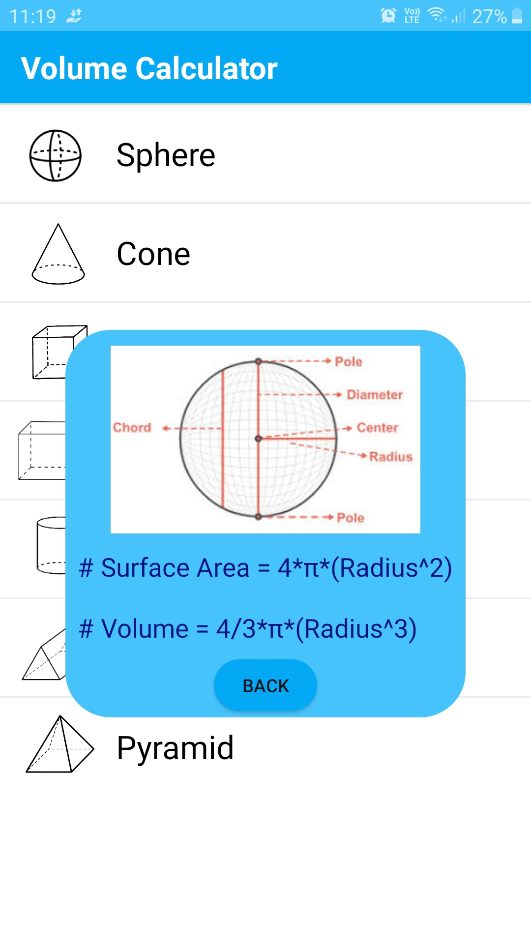 GitHub - gajendraJangid421/Volume-Calculator