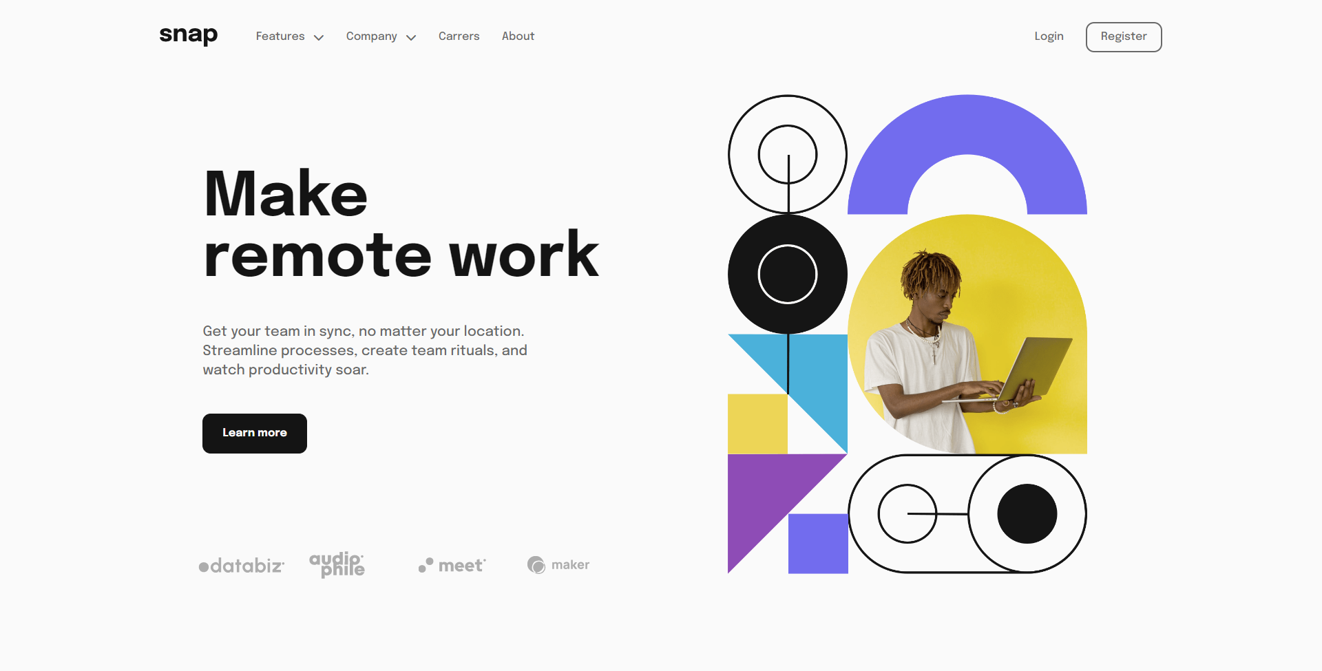 GitHub - hiofadlikaakbar/Intro-Section: Intro hero created with Vue and ...