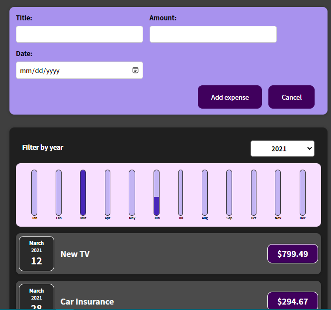 GitHub - ramroming/expenses-react-app: Following with react course on udemy