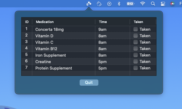 GitHub - NealePT/MedTracker