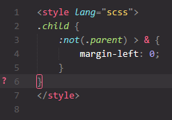Matching issue in SCSS syntax inside a Vue file · Issue #579 · facelessuser/BracketHighlighter ...