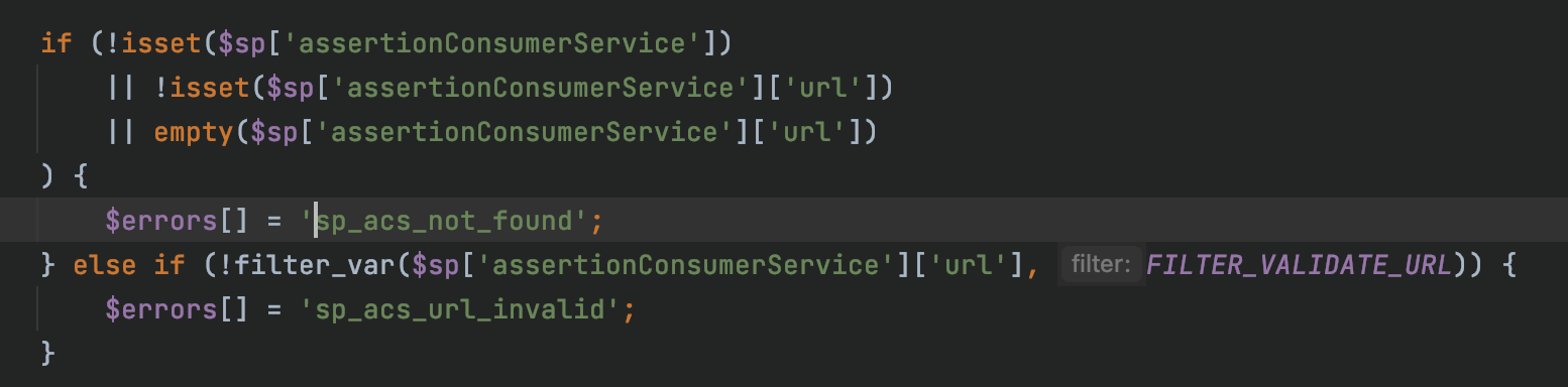 Make SP acs url optional · Issue #470 · SAML-Toolkits/php-saml · GitHub