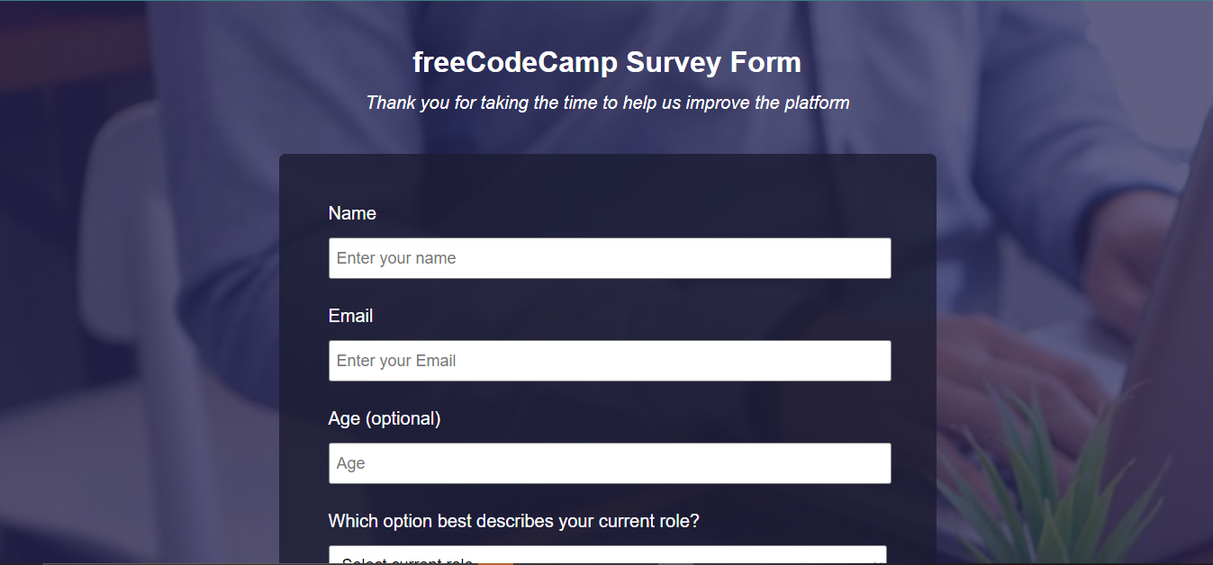 GitHub - josealex7/SurveyForm