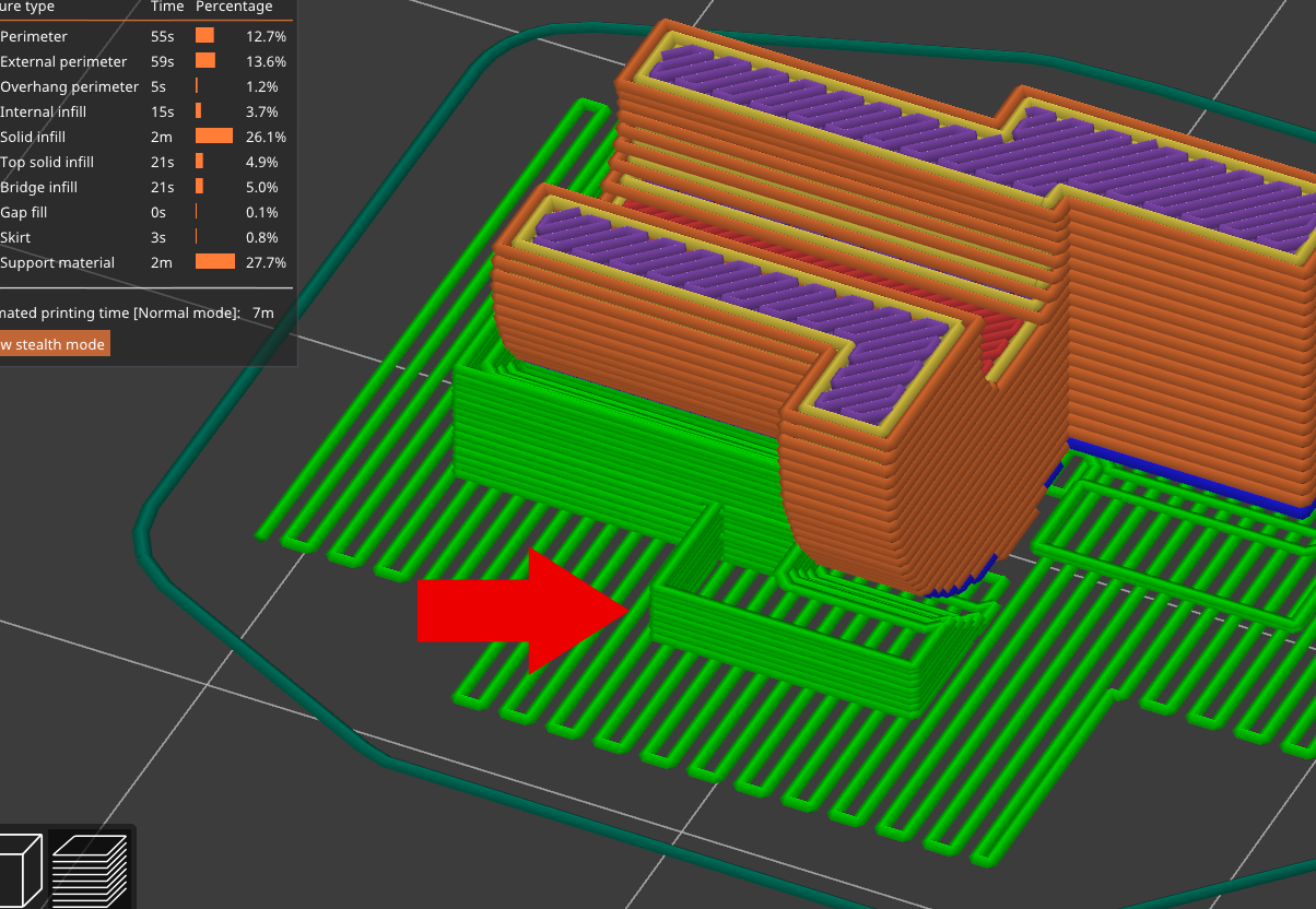 How to make support generation smarter · Issue #6048 · prusa3d/PrusaSlicer · GitHub