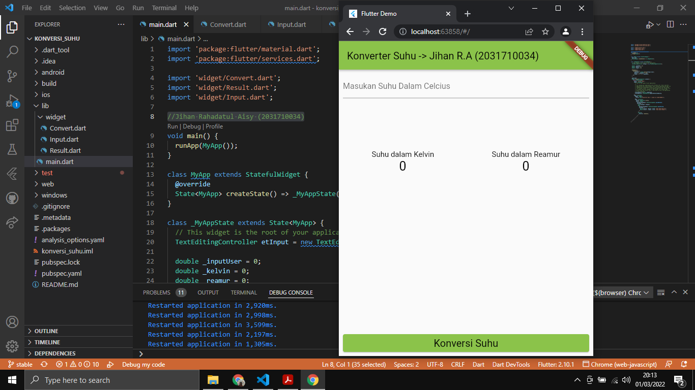 GitHub - Jihanra/03-konversi-suhu-flutter: Pemrograman Mobile Pertemuan 3