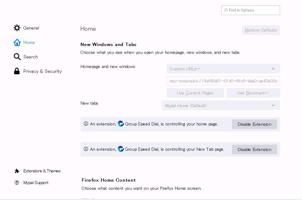 How can I hide moz-extension URL from the start page (or home page) ? · Issue #165 · fastaddons ...