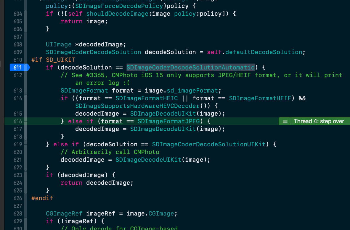 iOS 17 (from beta 7+) Force Decode on HEIF/AVIF image may crash · Issue #3604 · SDWebImage ...