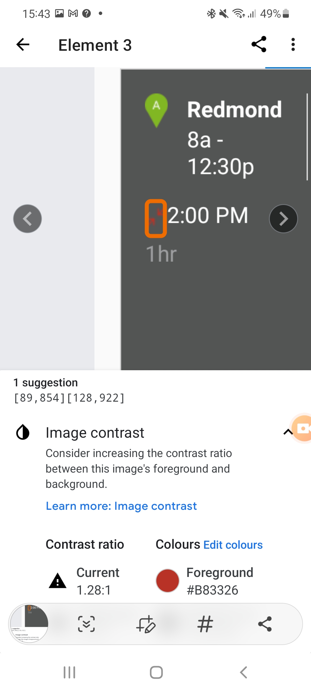 Freeway Bug Samplecard Agenda Config Windows Timelinejson The Color Contrast Ratio For 