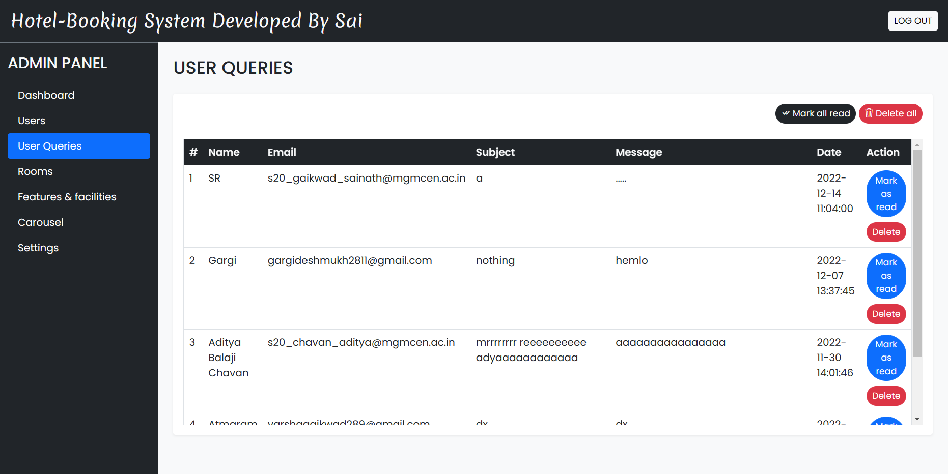 GitHub - SainathGaikwad/HotelBooking_sai: Advanced/Responsive Hotel Booking Website with admin ...