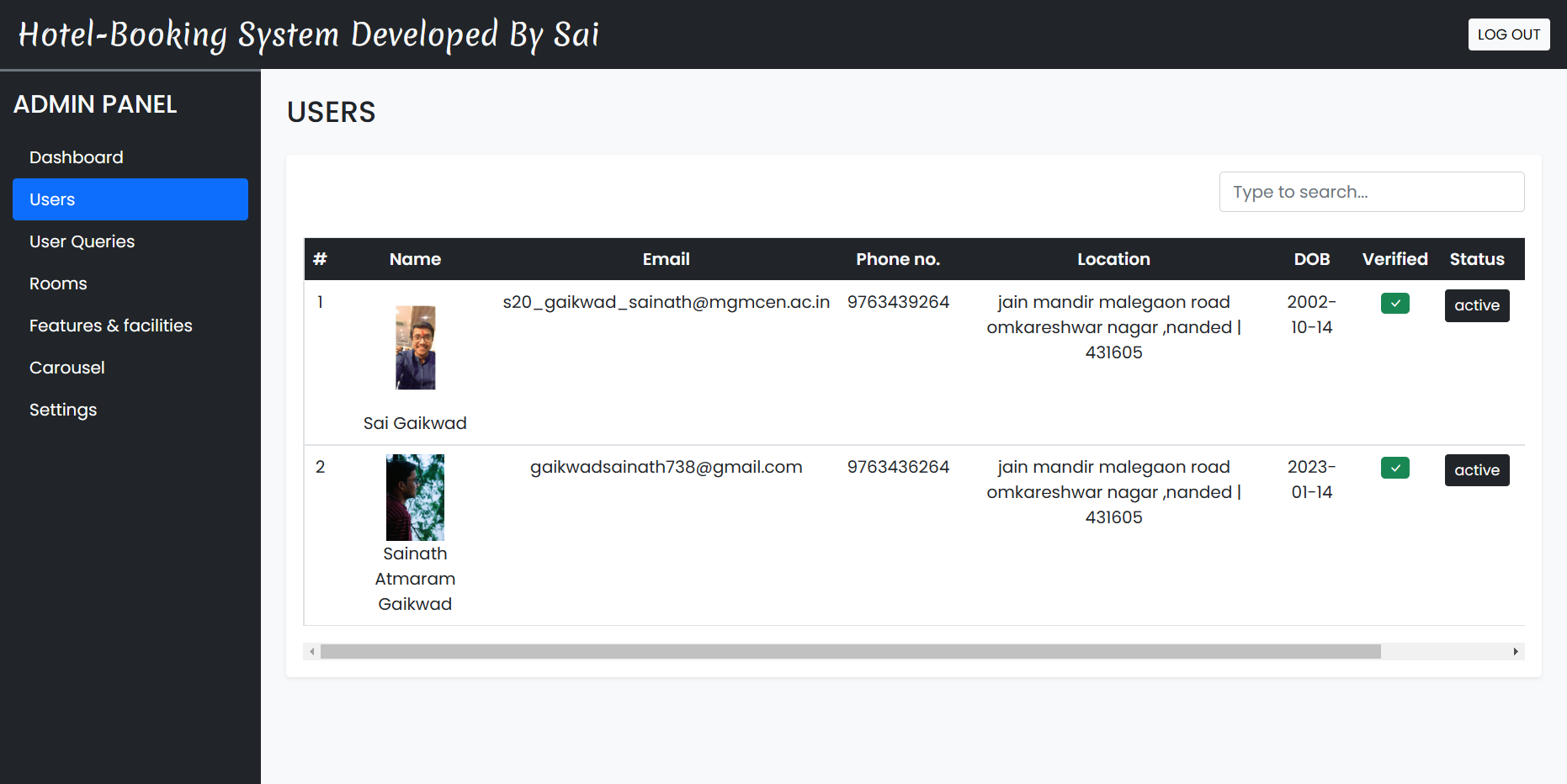GitHub - SainathGaikwad/HotelBooking_sai: Advanced/Responsive Hotel Booking Website with admin ...