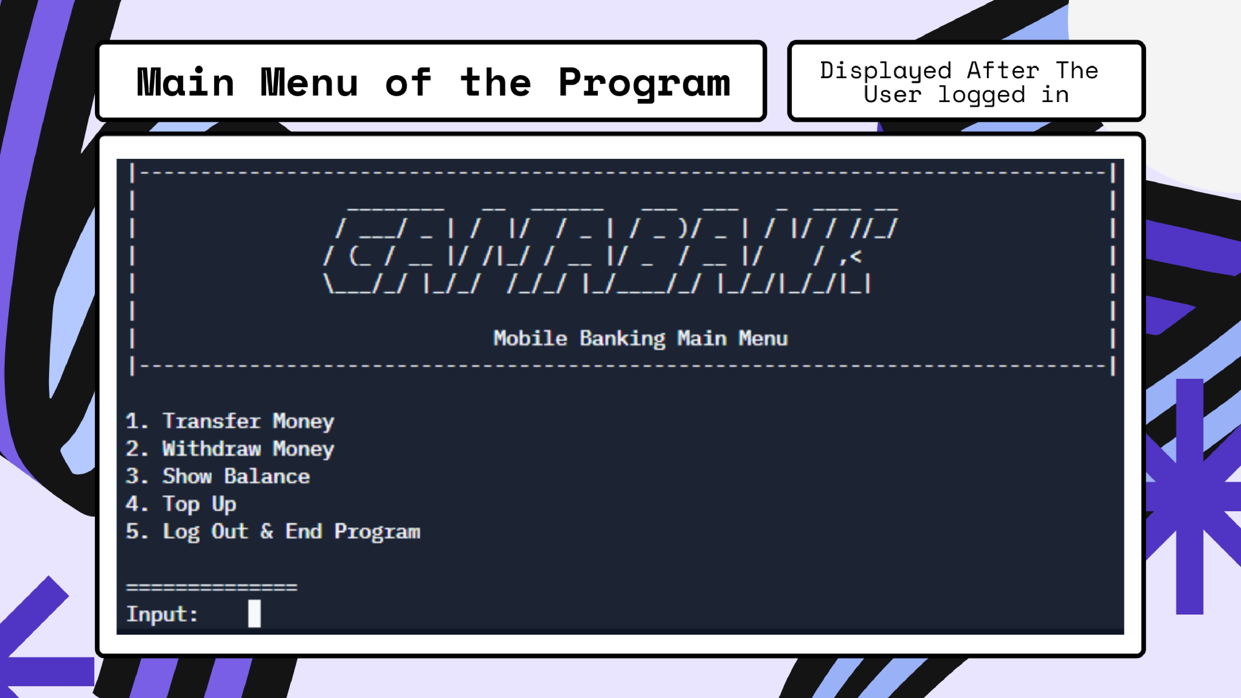 GitHub - ramzyizza/GAMABANK-Final-Project-on-Programming: 'Gamabank ...