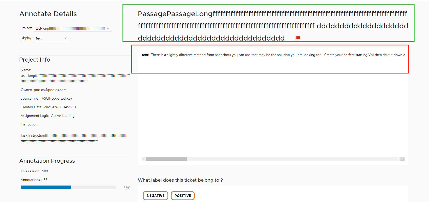 Wrap long text onto the next line in annotation page · Issue #142 · vmware/data-annotator-for ...