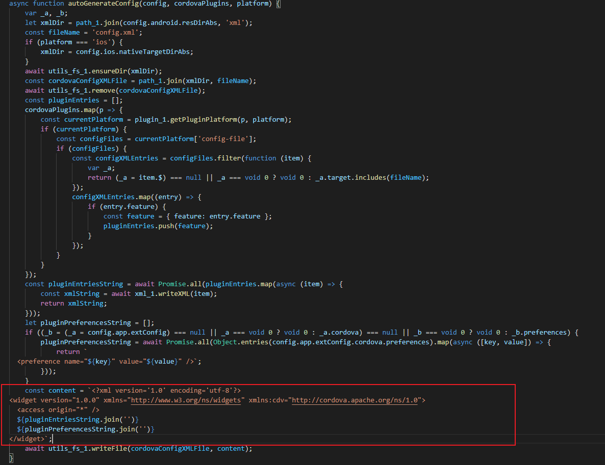 feat: Possibility to override/change access origin · Issue #5152 · ionic-team/capacitor · GitHub