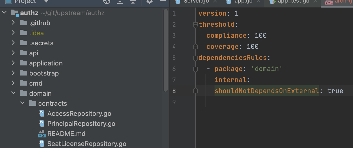 Enhancement: Provide docker images and a Github Action to run arch-go ...