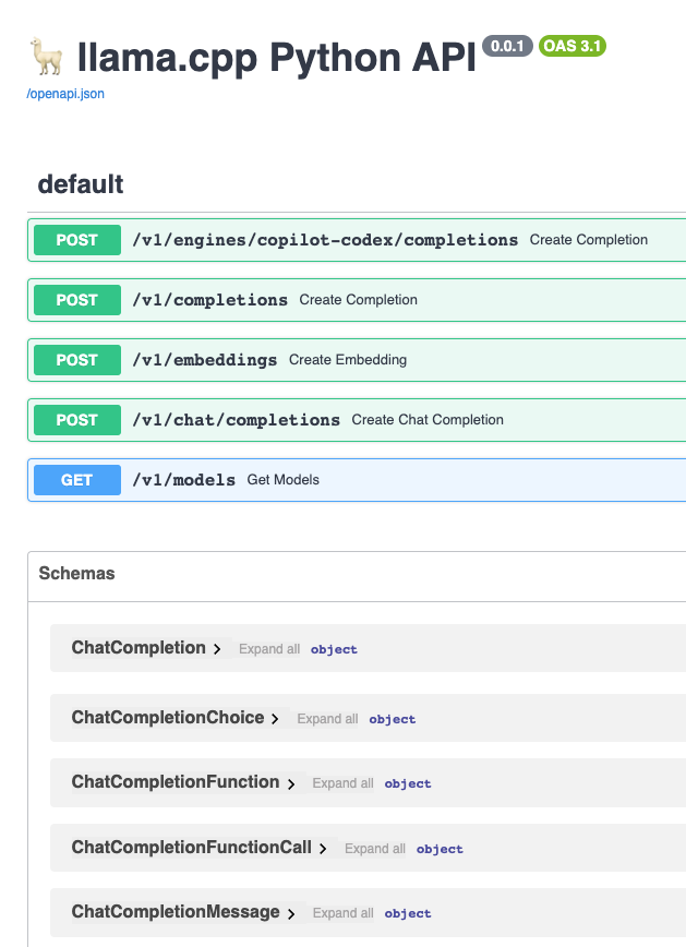Question: difference between localai:chat and localai:completion · Issue #142 · promptfoo ...