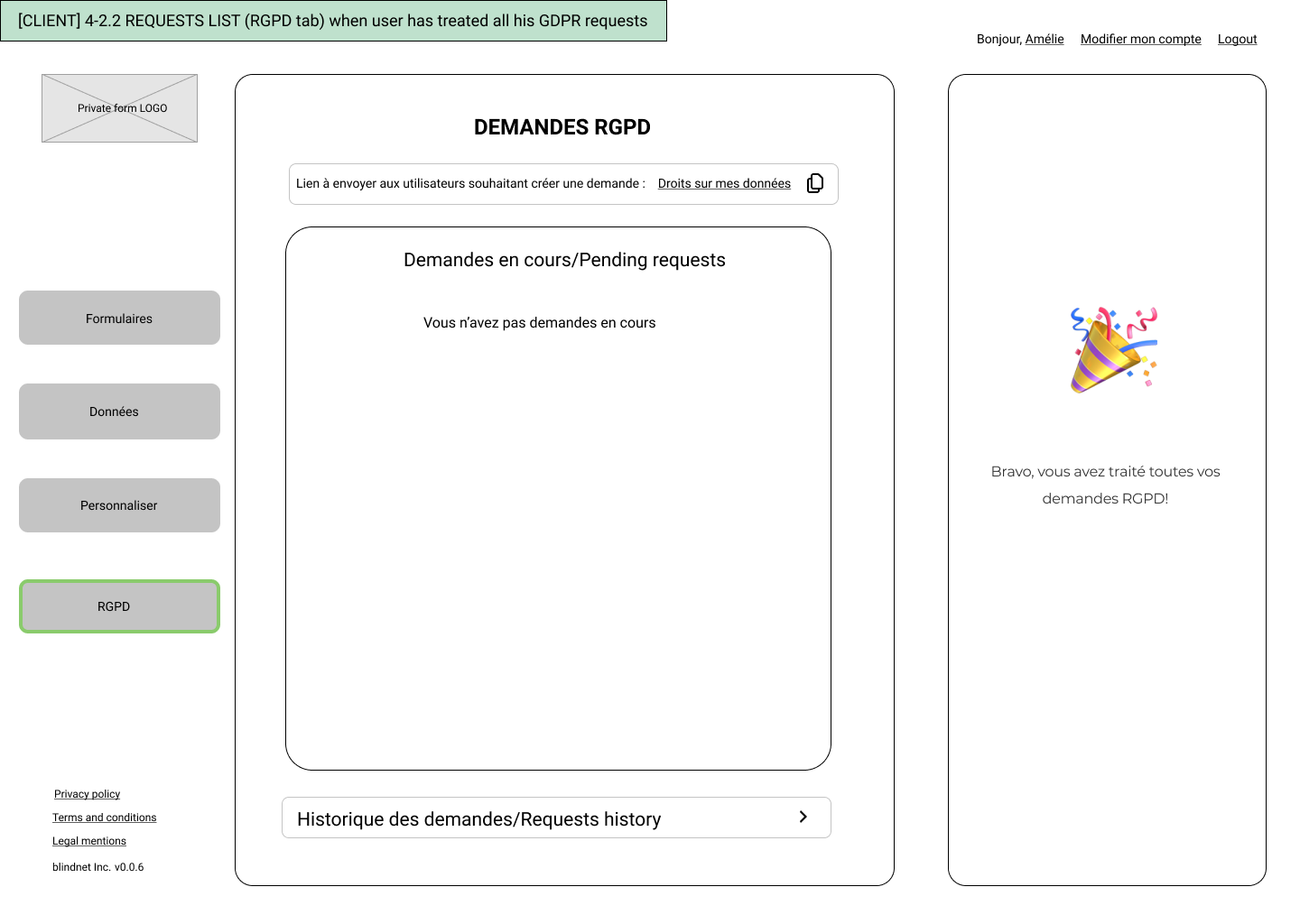 Notification for untreated GDPR request · Issue #417 · blindnet-io/product-management · GitHub