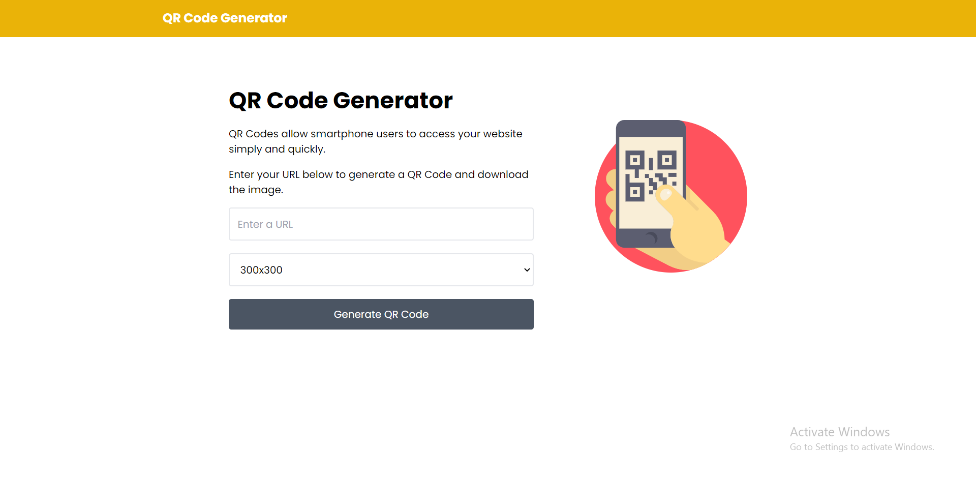 GitHub - NotAbhishekNanda/qr-code-generator