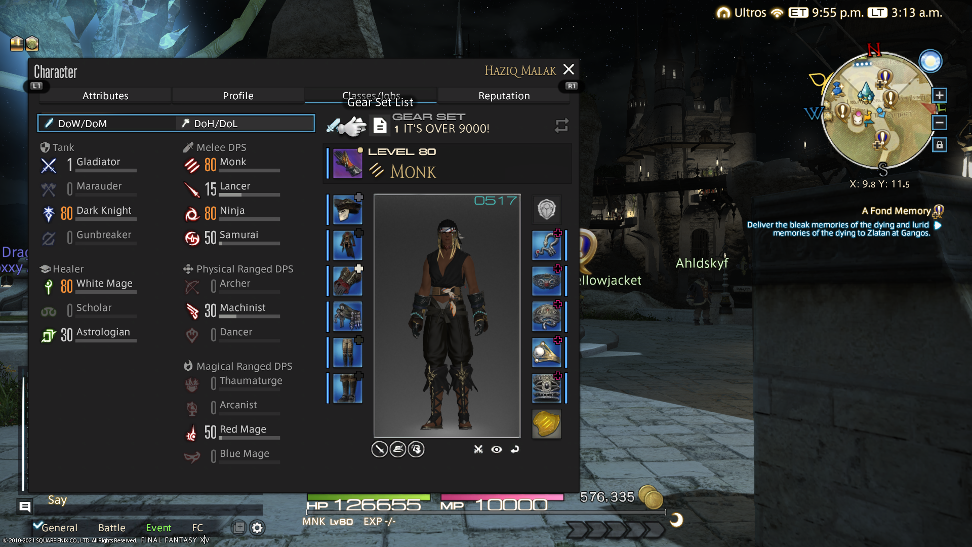 Job icons only change for Character window, despite "content-glowing ...