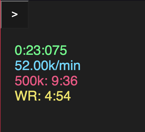 GitHub - JustaSqu1d/igt-overlay: Displays your current time with the ratio of score per minute ...