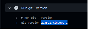 Git version included in Windows Server 2019 (20220131.1) has a bug that ...