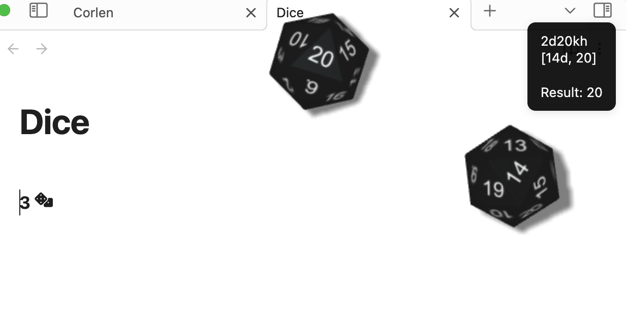 [BUG] Rendered Dice show different Result then showed in Note · Issue #152 · javalent/dice ...