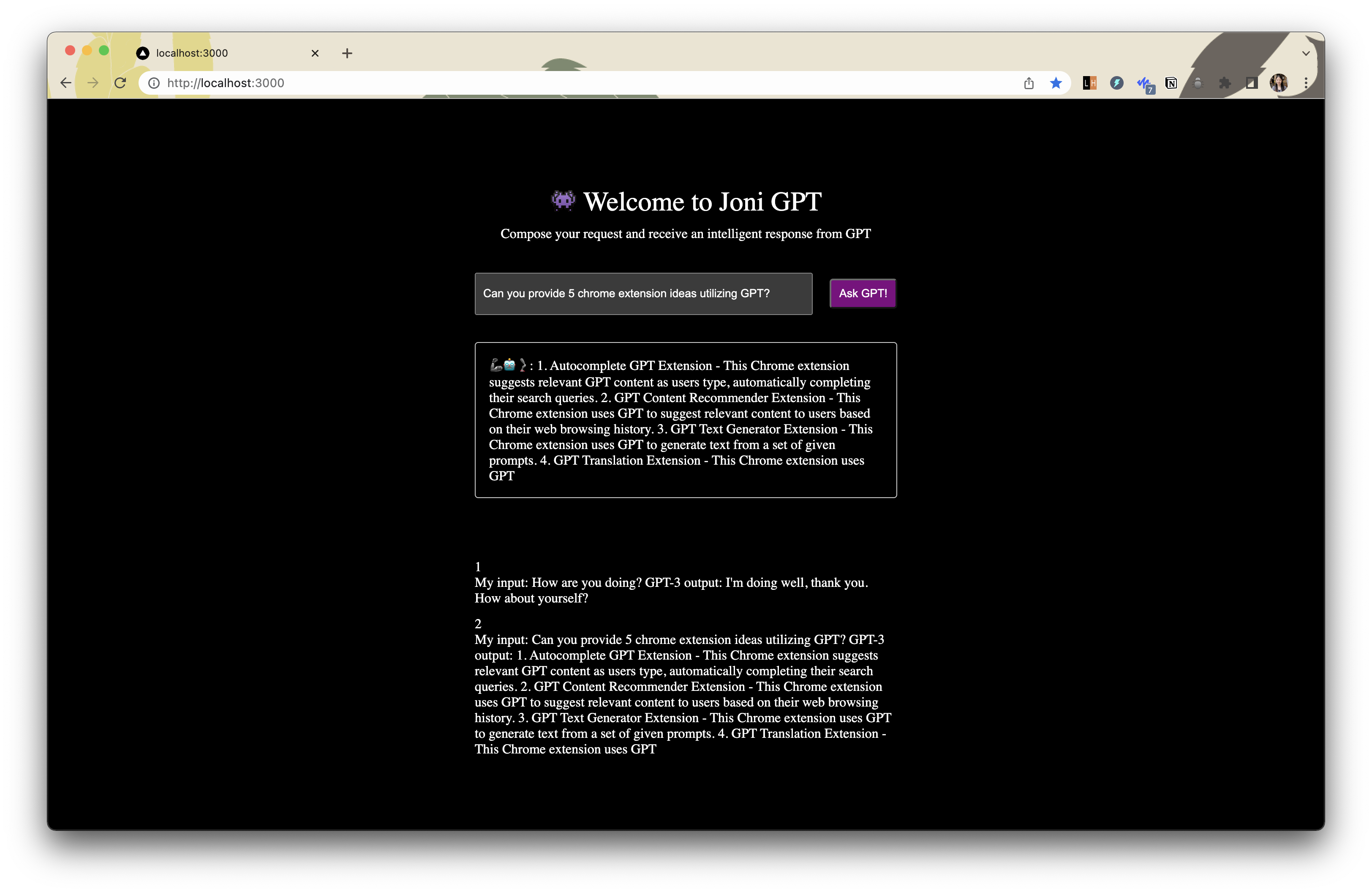 GitHub - jonipark/JoniGPT