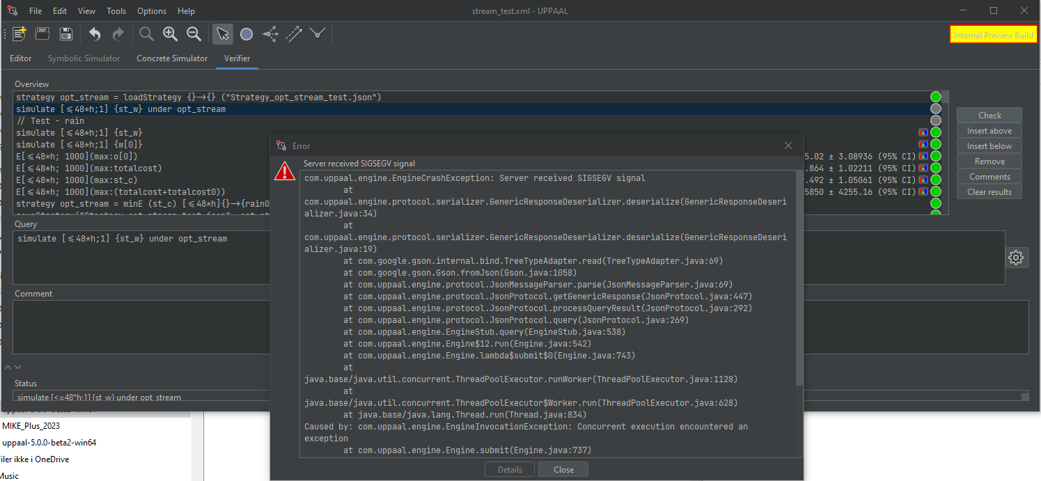running strategy using "Load" brought SIGSEGV signal error. · Issue ...