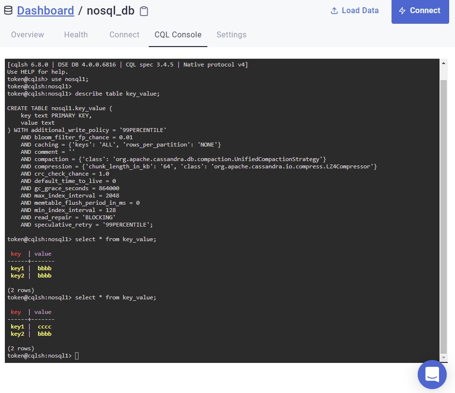 [hw] Julie Fallan · Issue 580 · Datastaxdevs Workshop Introduction To Nosql · Github