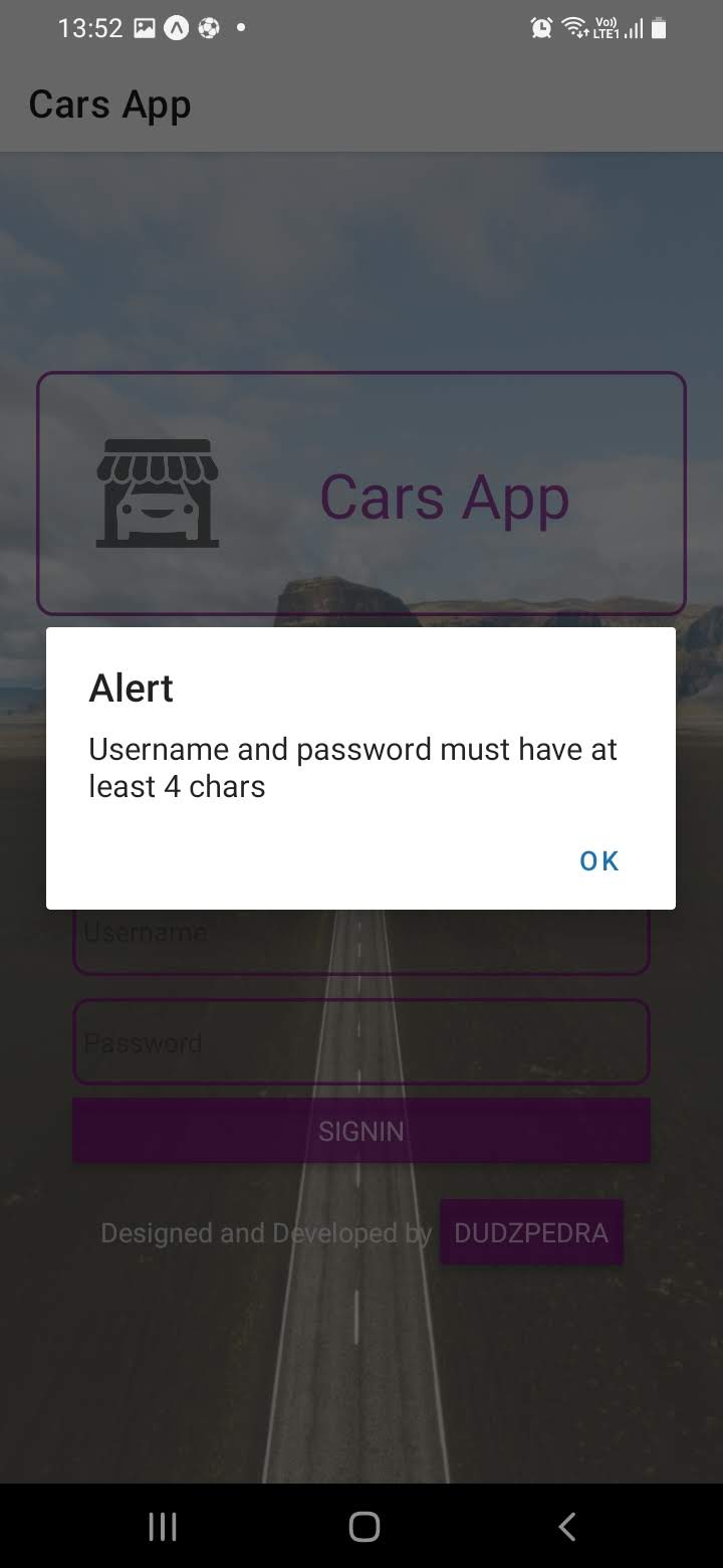 Github Dudzpedra React Native Car App A React Native App With Expo