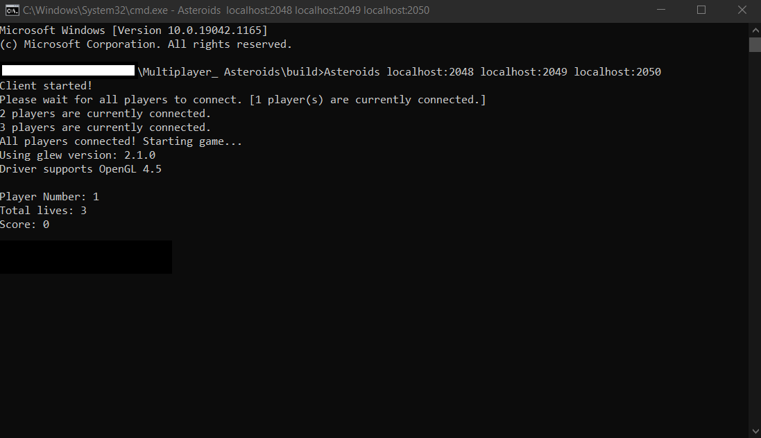 GitHub - RLProjectStudio/Multiplayer_Asteroids: A simple 3-player ...