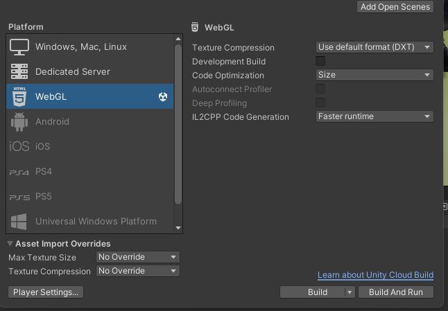 WEBGL: Websocket.instance.ws.onopen · Issue #48 · MoralisWeb3/unity-web3-game-kit · GitHub