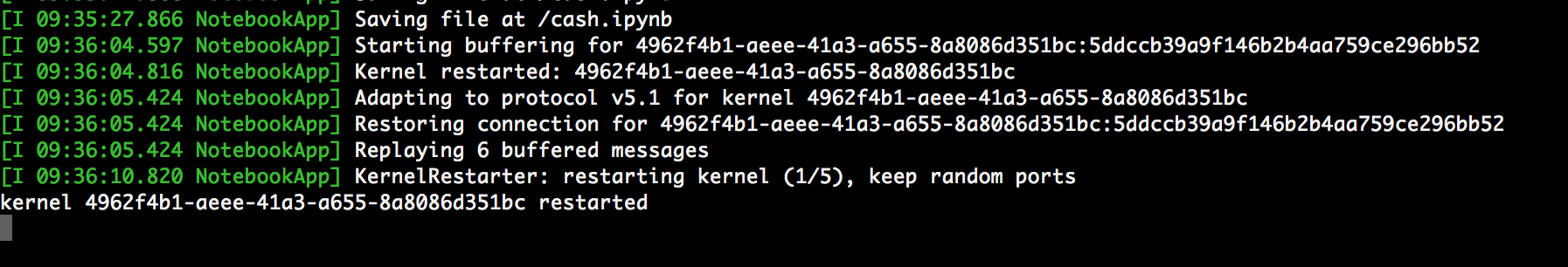 Jupyter Kernel Dies When Using Gspread And Pandas · Issue 3775 · Jupyternotebook · Github