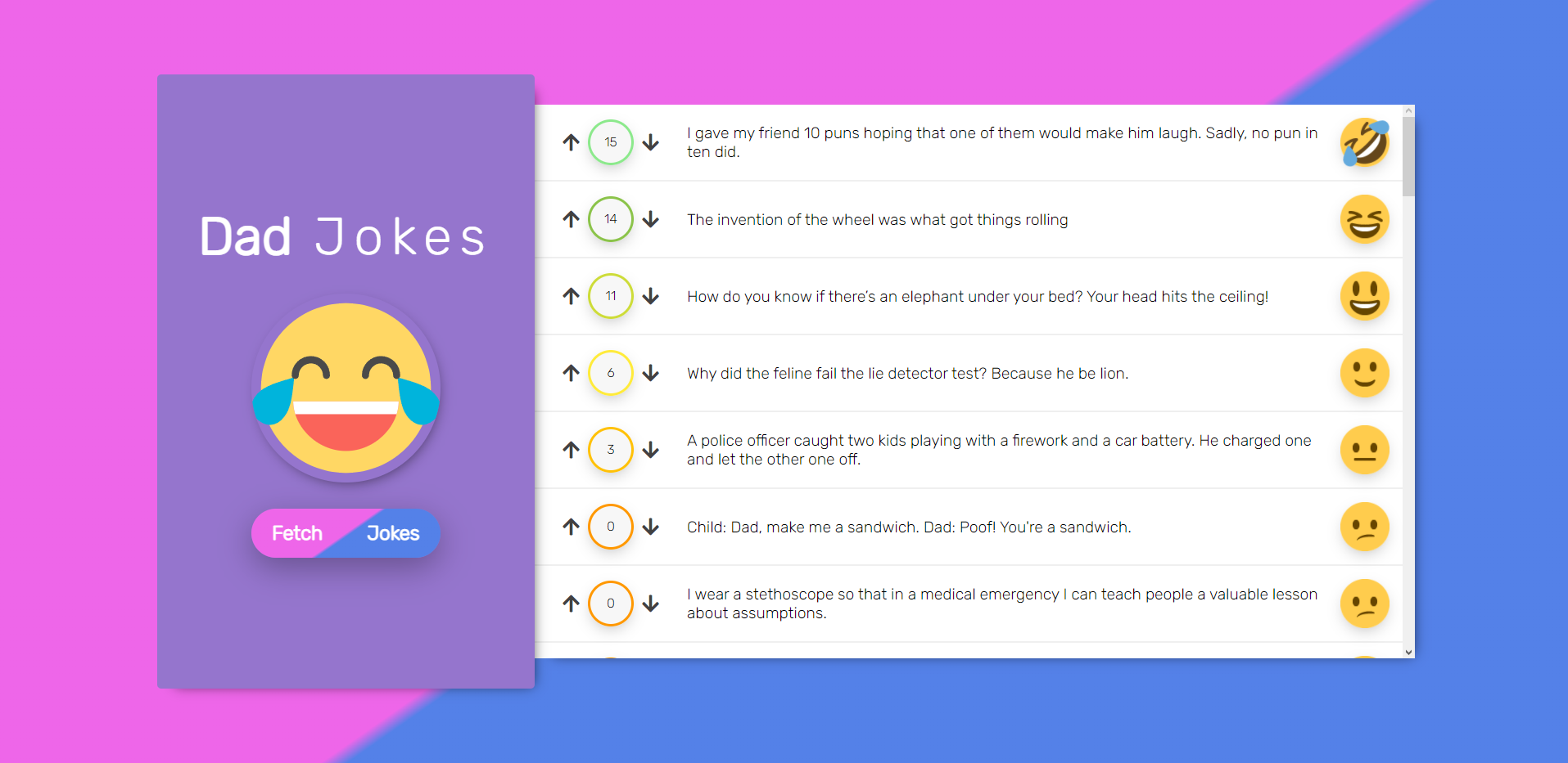 GitHub - NimajF/DadJokesAPP: Pitiful Dad-Jokes APP
