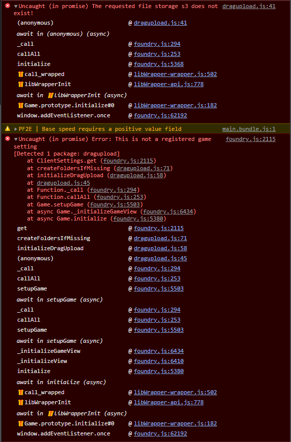 Not able to launch correctly if no s3 storage is configured · Issue #39 · cswendrowski ...